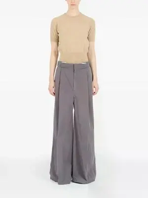 MAISON MARGIELA Four-stitch Palazzo Trousers - Grey