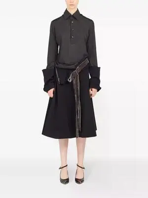 MAISON MARGIELA Panelled Midi Dress
