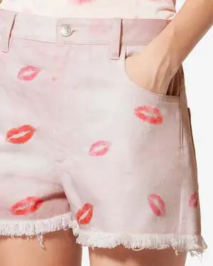 MARANT ETOILE Lesia Denim Shorts