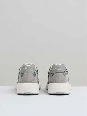 REISS Volt Nubuck And Mesh Trainers