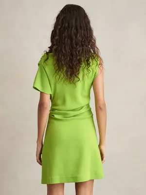 REISS Freya Asymmetric Mini Dress