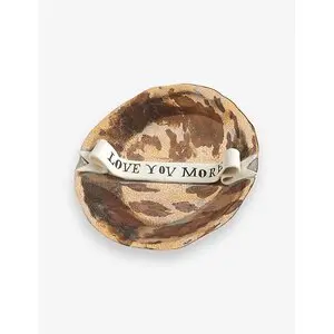 L'Objet Ruan Hoffmann Collection Love You More Earthenware Plate 27cm