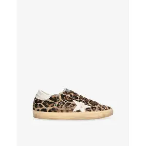 Women's Leopard Print Low Top Sneakers