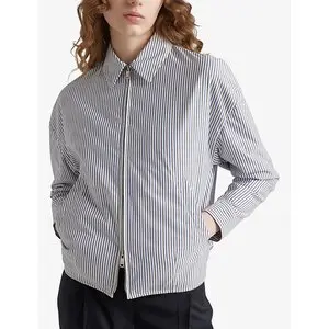 Prada Striped Woven Jacket