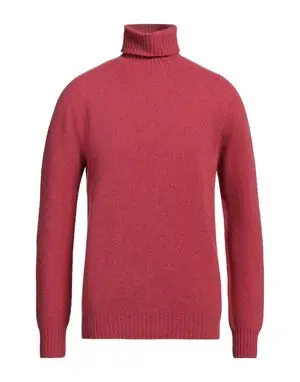 Altea Turtleneck Virgin Wool Sweater - Red