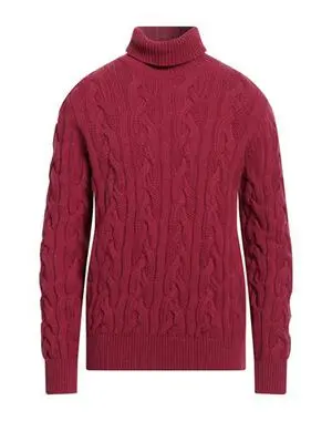 Altea Virgin Wool Turtleneck - Red