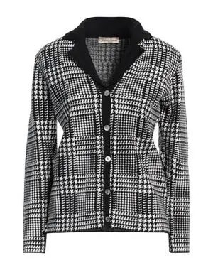 CASHMERE COMPANY Houndstooth Cardigan