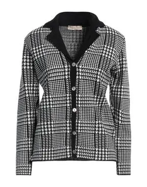 CASHMERE COMPANY Houndstooth Cardigan