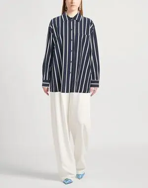 Liviana Conti Striped Cotton-blend Shirt