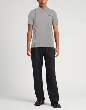 Armani Exchange Polo Shirt Size Cotton, Elastane - Grey