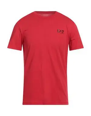 EA7 T-shirt Size Cotton - Red
