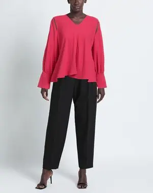 Erika Cavallini Crepe Top - Garnet