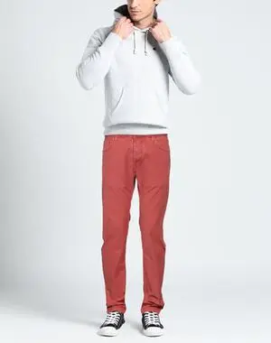 HANDPICKED Tapered Leg Pants - Red