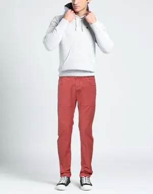 HANDPICKED Tapered Leg Pants - Red
