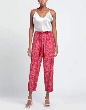JIJIL Tapered High-waisted Pants - Fuchsia