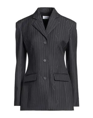 OFF-WHITE™ Single-breasted Pinstriped Blazer