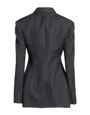 OFF-WHITE™ Single-breasted Pinstriped Blazer