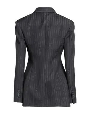 OFF-WHITE™ Single-breasted Pinstriped Blazer