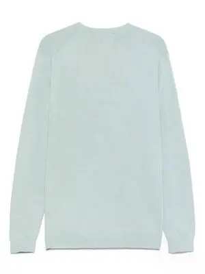 Karl Lagerfeld Logo-embroidered Sweater - Blue