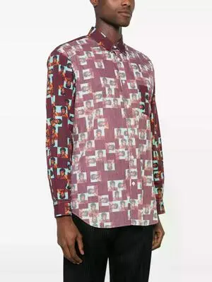 Comme Des Garçons Pop-art Print Shirt