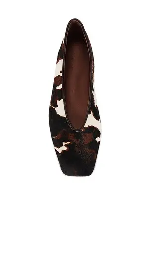 TONY BIANCO Bayley Dyed Calf Hair Ballet Flats - Multi Pony