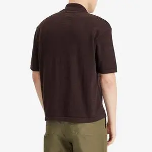 Oliver Spencer Short Sleeve Mawes Knited Shirt