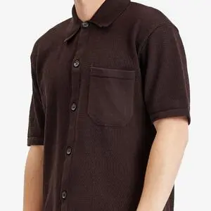 Oliver Spencer Short Sleeve Mawes Knited Shirt