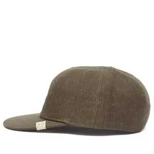 Visvim Honus Six-panel Wool Cap - Olive