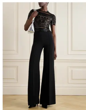 Elie Saab Sequined Jumpsuits