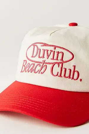 DUVIN Beach Club Cap - Red
