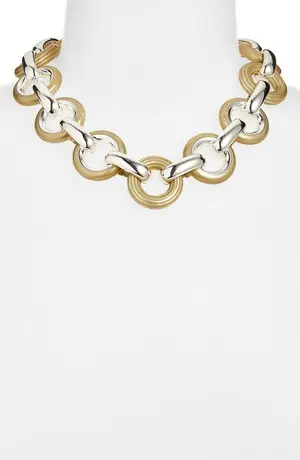 Tory Burch Donut Link Necklace