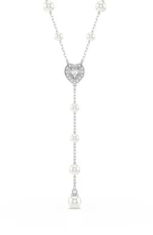 SWAROVSKI X Ariana Grande Capsule Y-necklace - White Gold