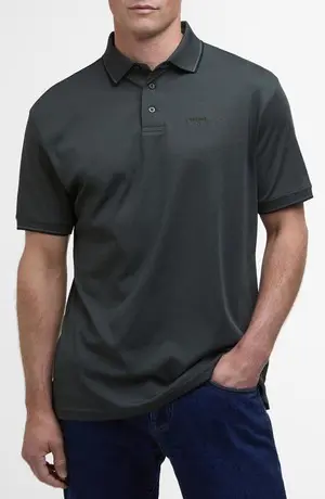 Barbour Heydon Performance Polo Olive