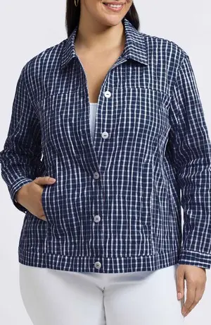Foxcroft Crinkled Jackets For Women