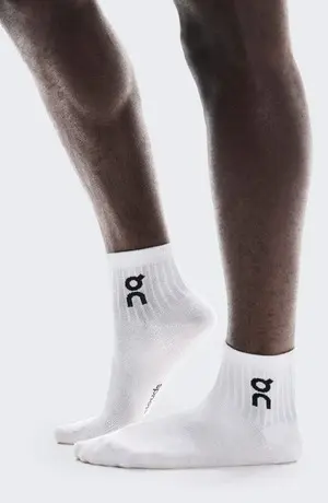 On Logo 3-pack Socks - White