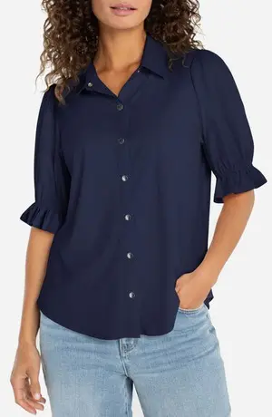 Liverpool Spread Collar Shirts For Women