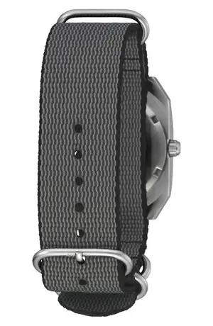 Nixon The Scout Strap Watch - Silver/charcoal