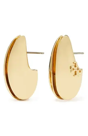 Tory Burch Small Wave Drop Earrings