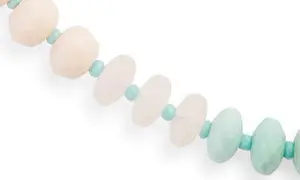 Nordstrom Beaded Necklace - Pastel- Turquoise Combo