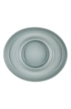 LE CREUSET Oval Stoneware Chip & Dip Platter - Sea Salt
