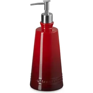 LE CREUSET Signature Stoneware Soap Dispenser - Cerise