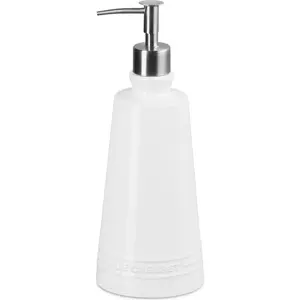 LE CREUSET Signature Stoneware Soap Dispenser - White