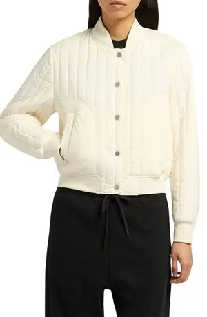Moose Knuckles Fairhaven Quilted Ripstop Bomber Jacket