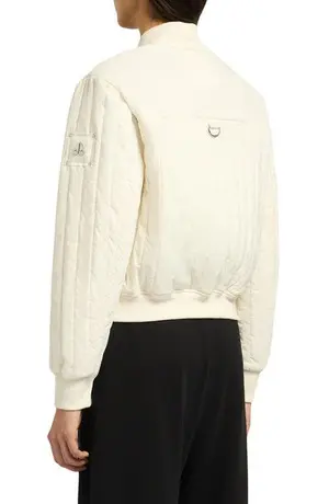 Moose Knuckles Fairhaven Quilted Ripstop Bomber Jacket