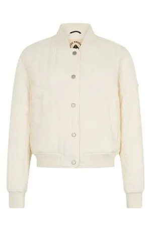 Moose Knuckles Fairhaven Quilted Ripstop Bomber Jacket