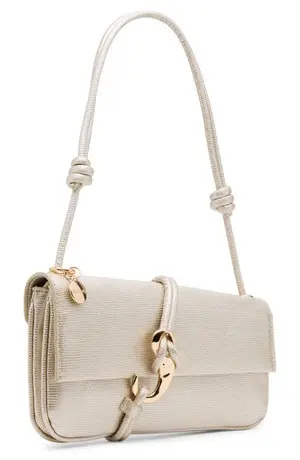 Dolce Vita Alice Lizard Embossed Shoulder Bag