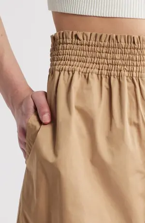 Solid & Striped Twyla Wide Leg Pants - Camel