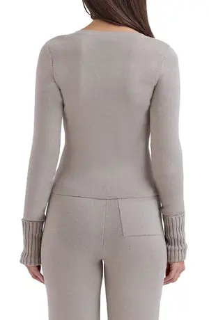 House Of Cb Chunky Cuff Cardigan