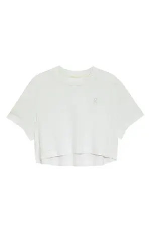 On Train-t Crop Top - White