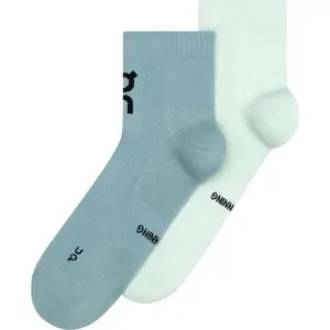 On Core Mid 2-pack Run Socks - Flurry/wash